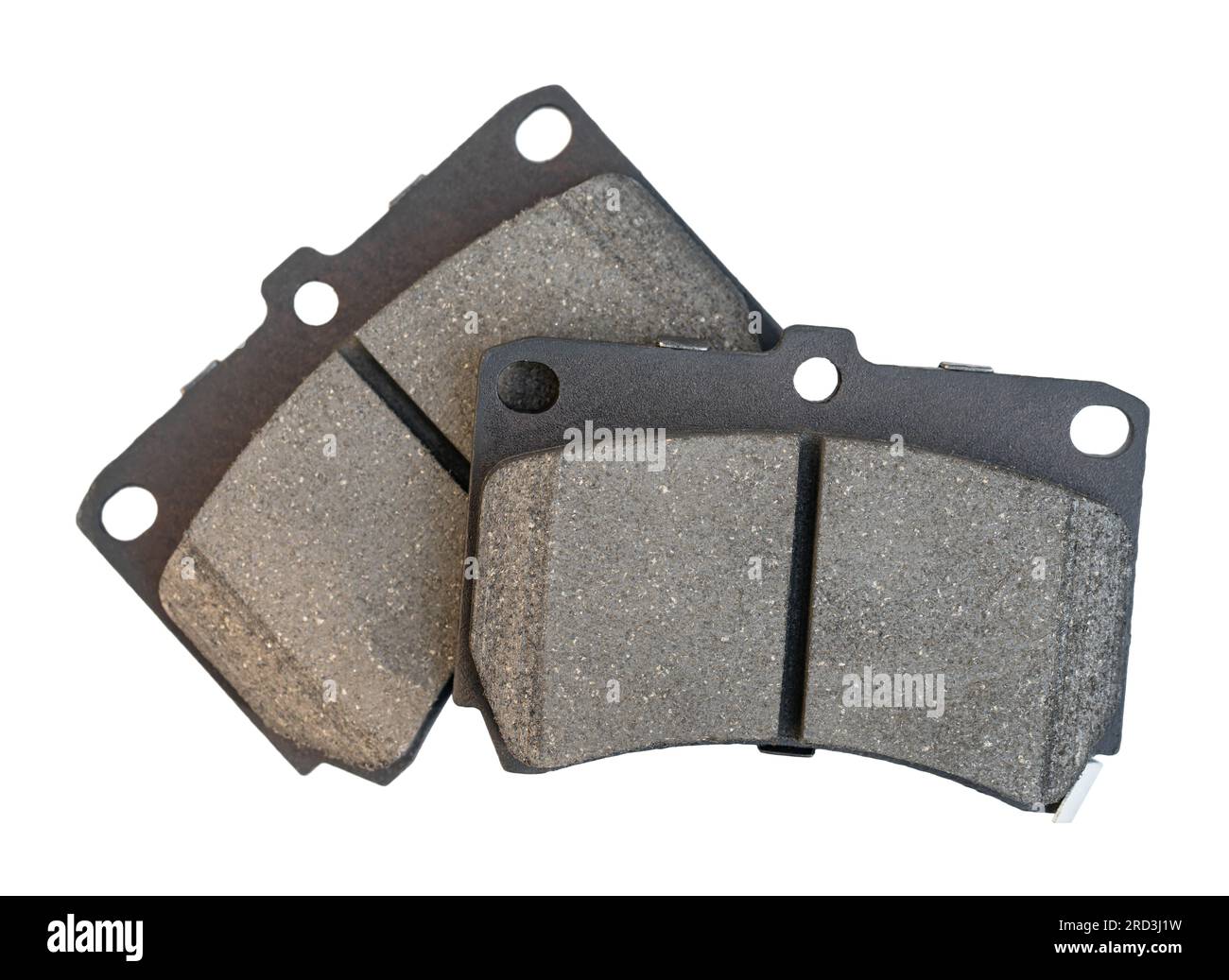 spare part for a car brake pads on white isolated background Stock ...