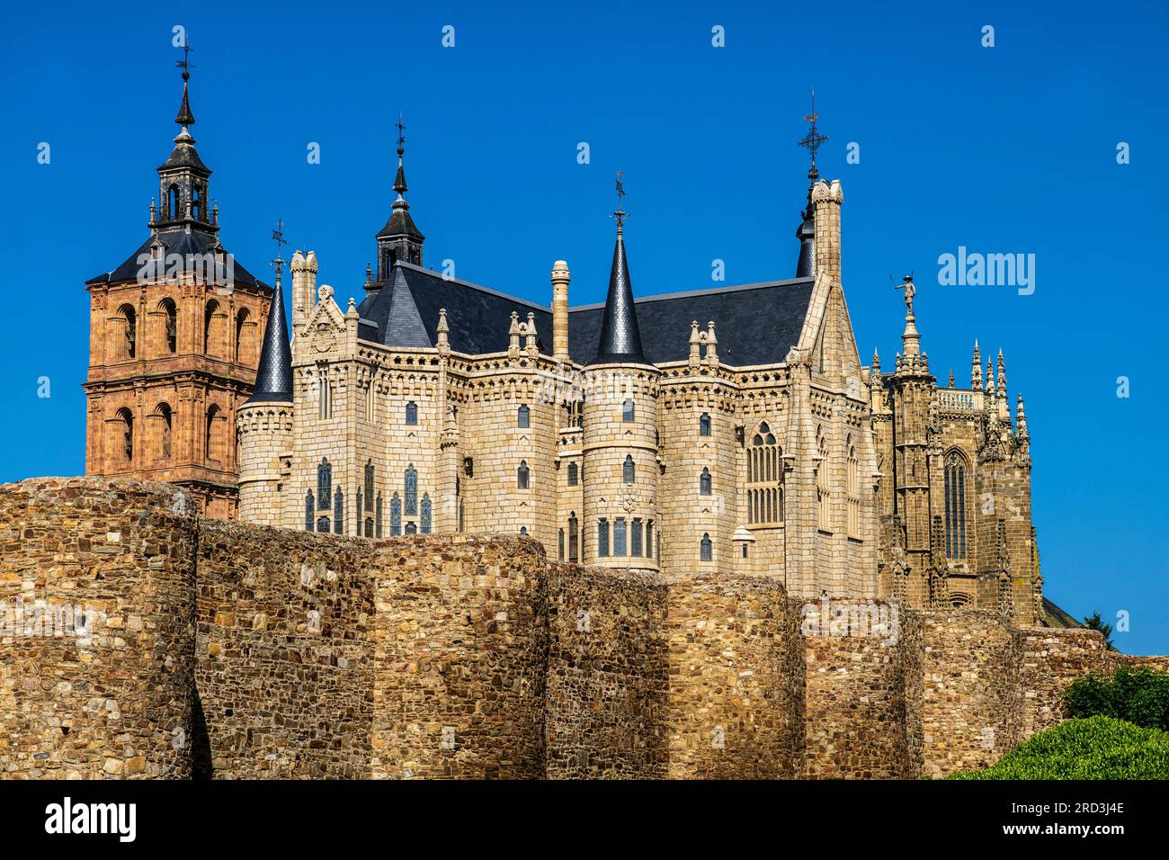 The Episcopal Palace of Astorga designed by famous Catalan modernist ...