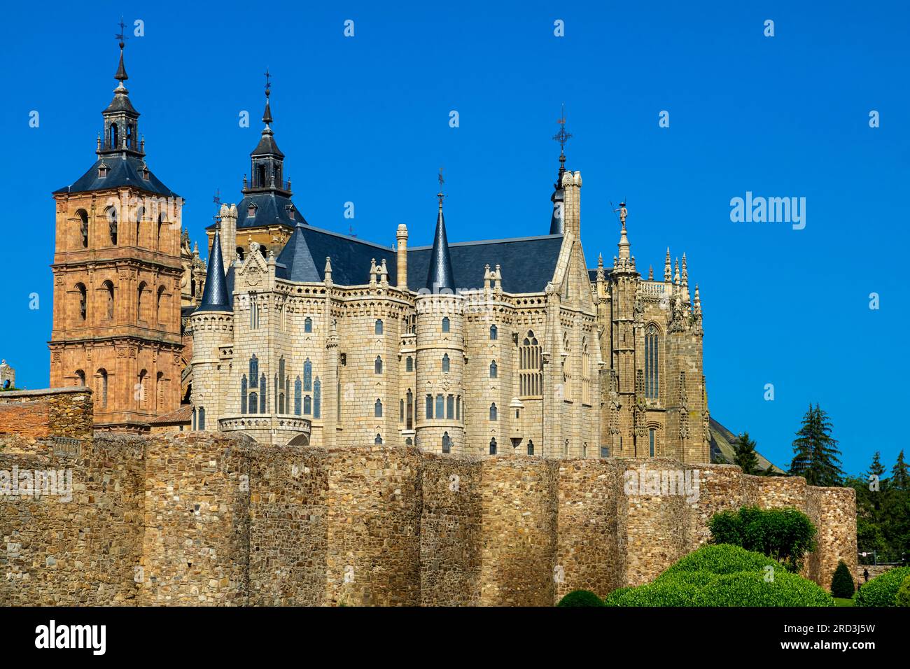 The Episcopal Palace of Astorga designed by famous Catalan modernist ...