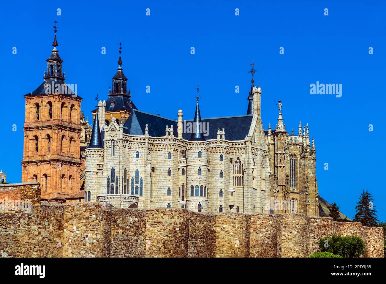 The Episcopal Palace of Astorga designed by famous Catalan modernist ...