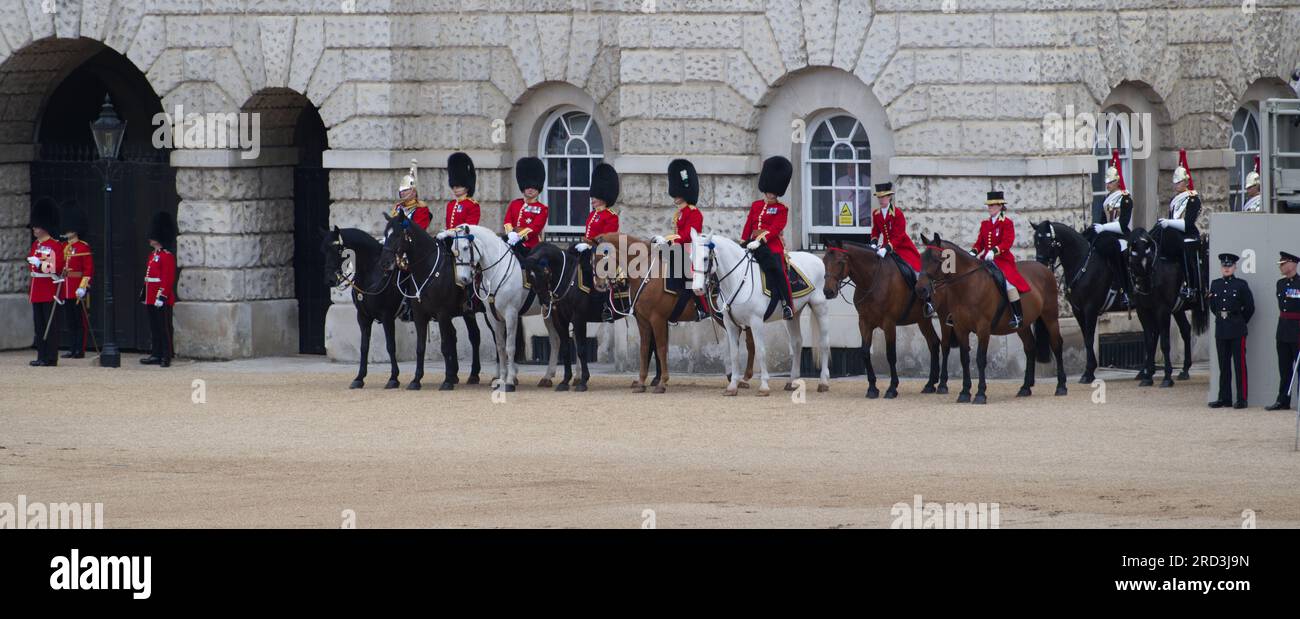 Trooping the Colour - Colonel's Review 2022 Stock Photo - Alamy