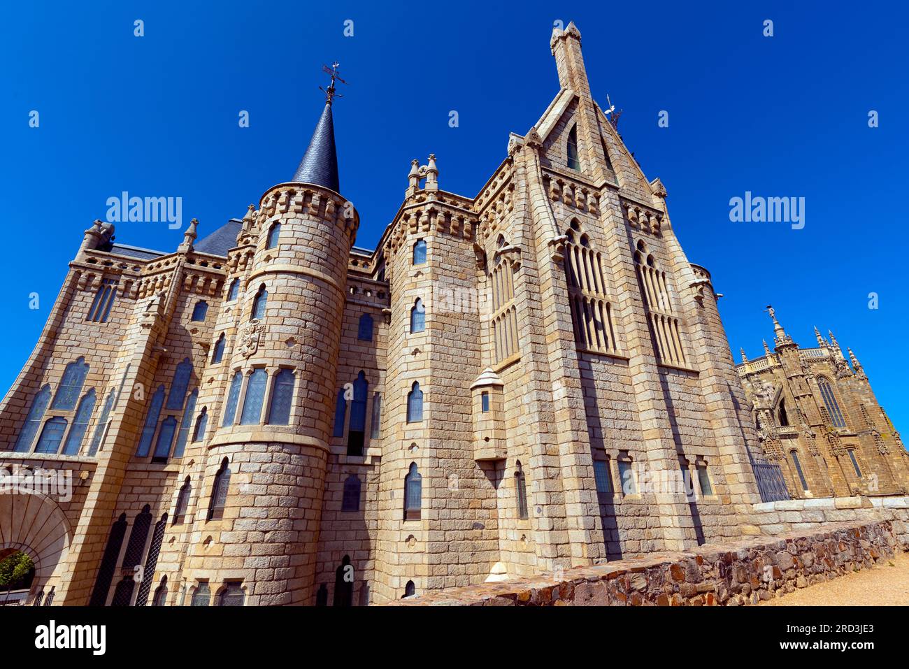 The Episcopal Palace of Astorga designed by famous Catalan modernist ...