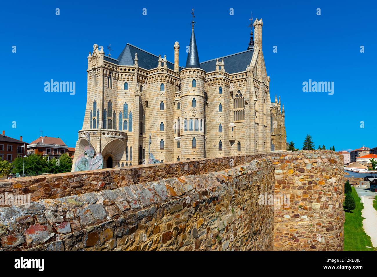 The Episcopal Palace of Astorga designed by famous Catalan modernist ...