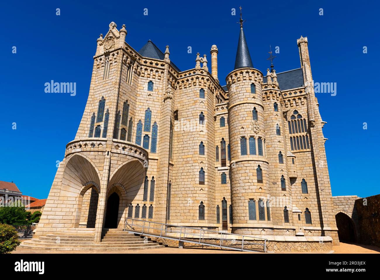 The Episcopal Palace of Astorga designed by famous Catalan modernist ...