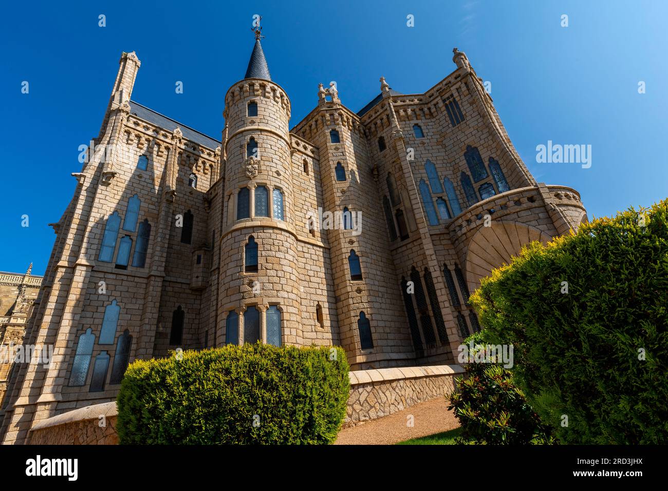 The Episcopal Palace of Astorga designed by famous Catalan modernist ...