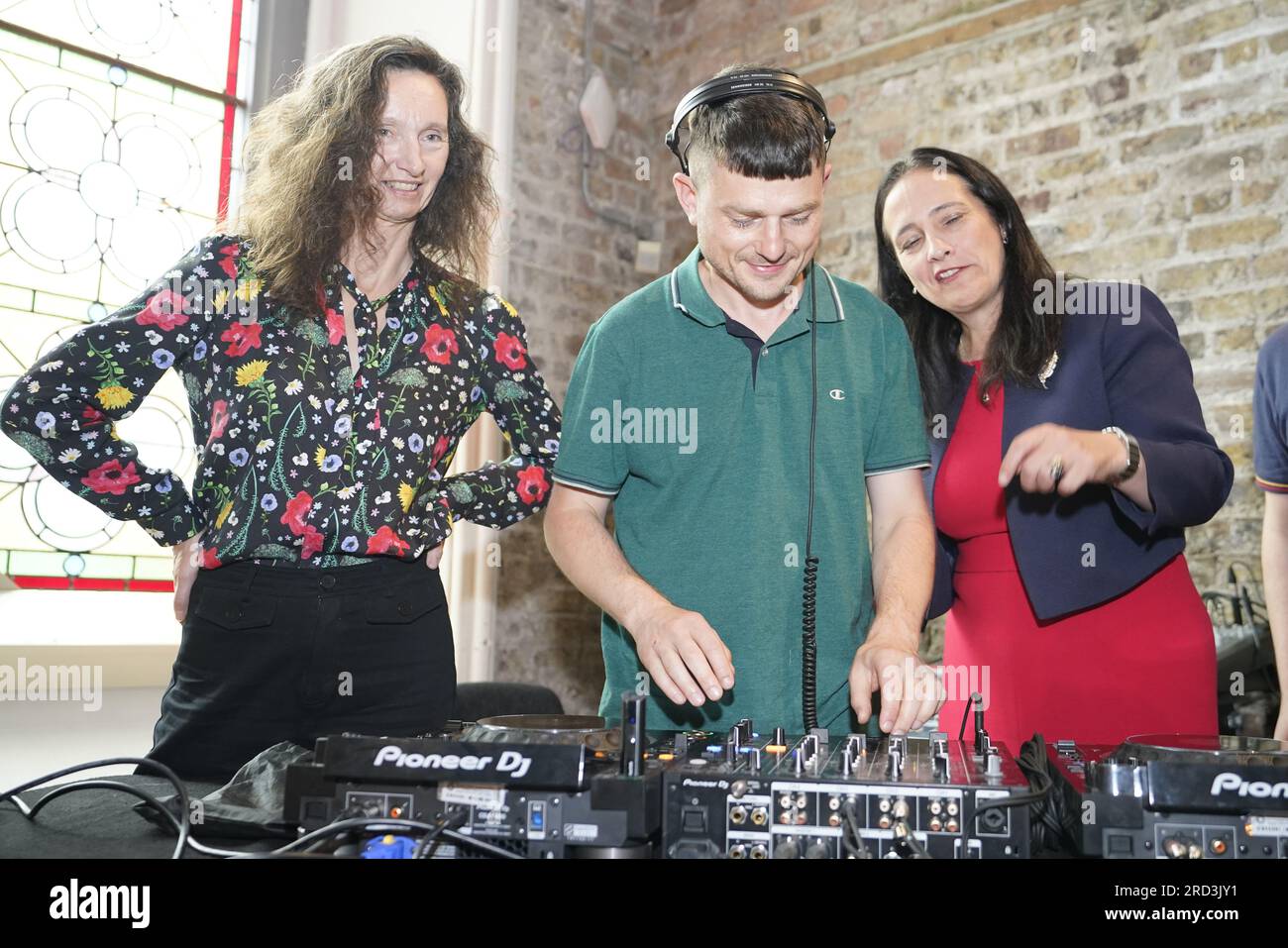 Department of Culture and Media minister Catherine Martin (right) with ...