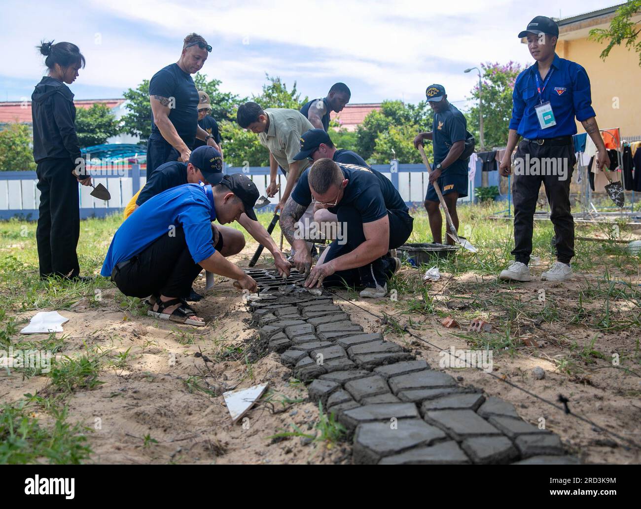 230627-N-KW492-1276 DA NANG, VIETNAM (June 27, 2023) Sailors assigned ...