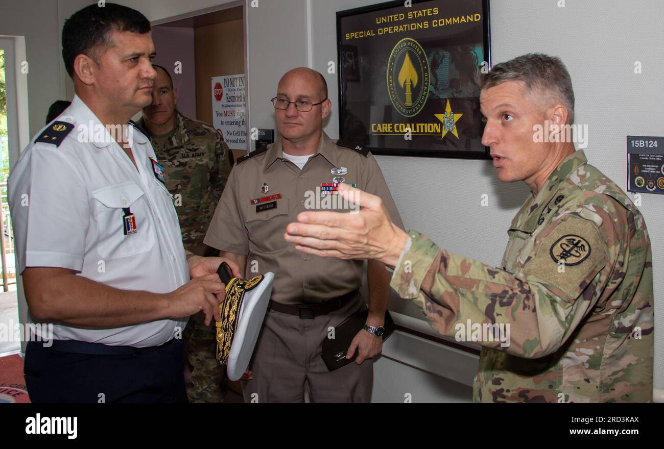 Vice-Admiral Erik Czerniak, Head of the Operations Division; US Army ...