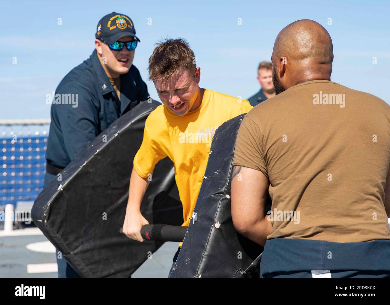 PHILIPPINE SEA (June 28, 2023) Intelligence Specialist Seaman Dylan ...