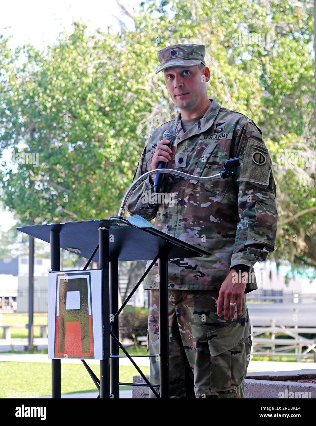 Lt. Col. Gary Mullaney, the incoming 3rd Battalion, 345th Regiment ...