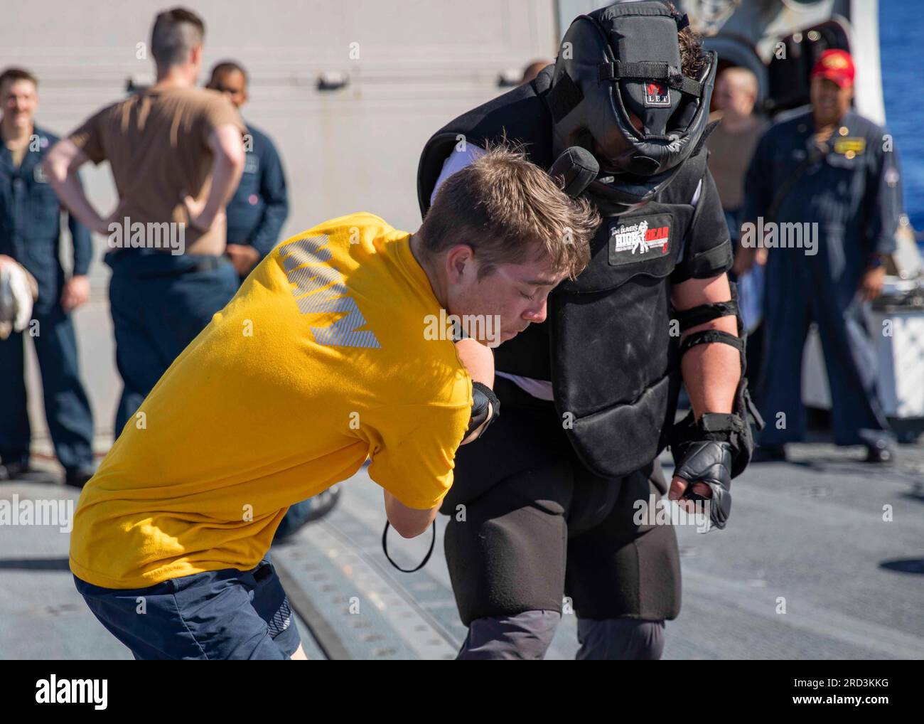 PHILIPPINE SEA (June 28, 2023) Intelligence Specialist Seaman Dylan ...