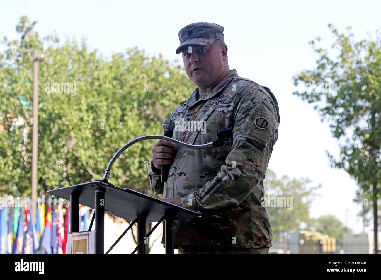 Lt. Col. Anthony Von Plinsky, assigned to the 2nd Battalion, 347th ...