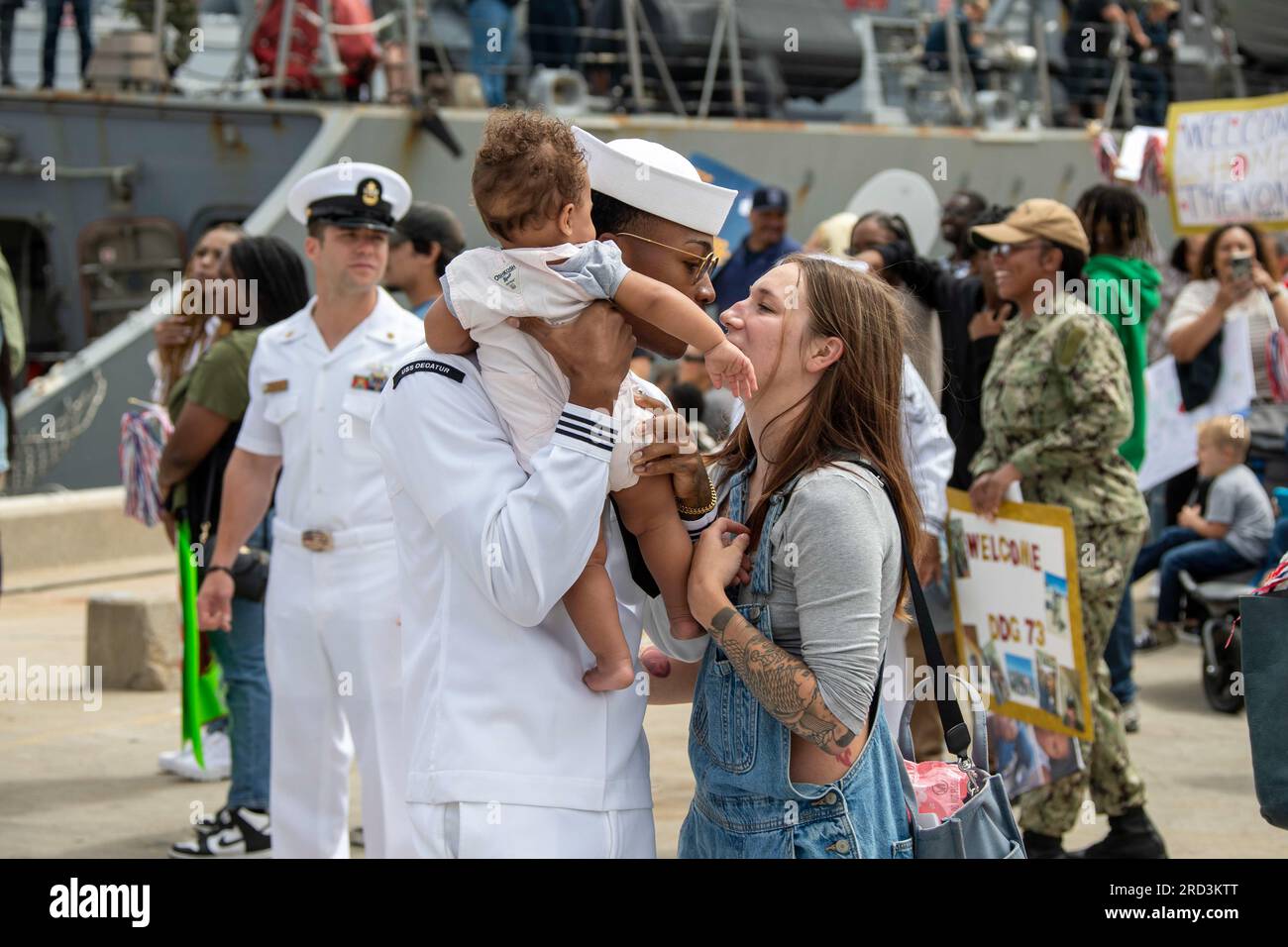 230628-N-EU502-1445 SAN DIEGO (June 28, 2023) – A Sailor assigned to ...