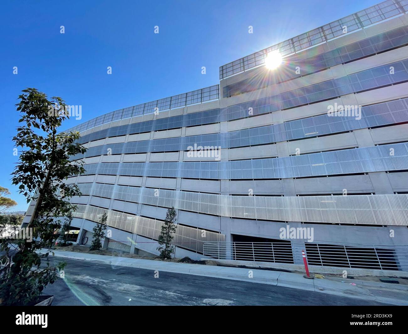Pictured is the new seven-story, 916-vehicle parking garage June 28 at ...
