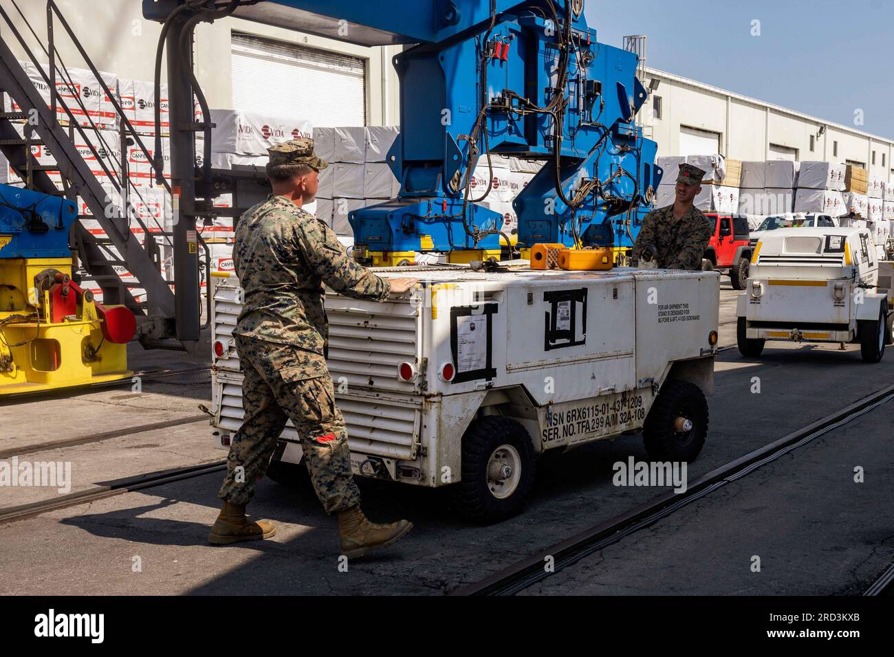 U.S. Marines with Combat Logistics Battalion 8, Combat Logistics ...