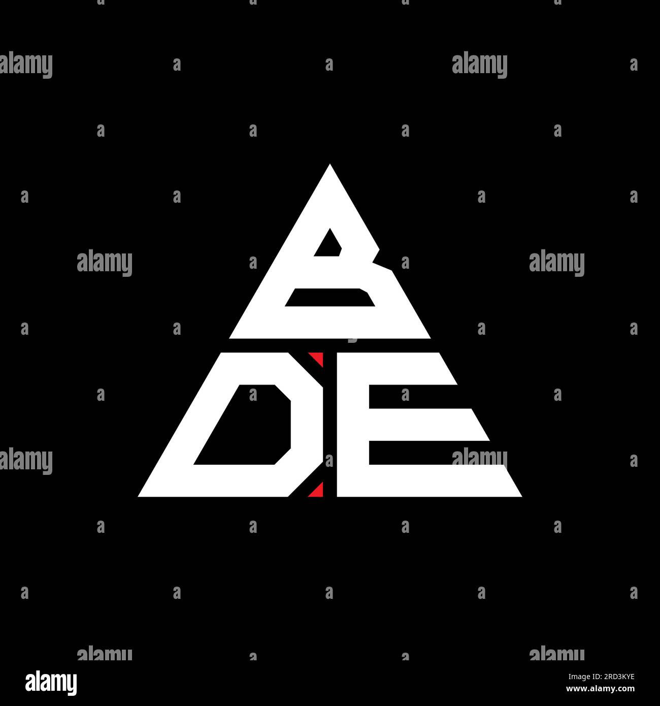 Bde logo design Stock Vector Images - Alamy