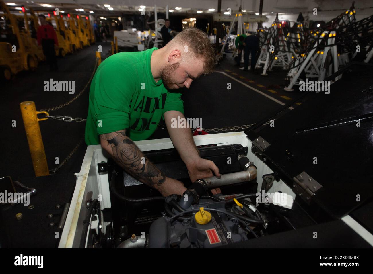 Shipboard tow tractor hi-res stock photography and images - Alamy