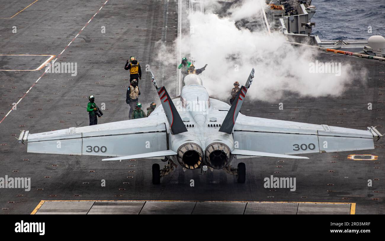 230627-N-DU622-1056 PACIFIC OCEAN (June 27, 2023) An F/A-18E Super ...