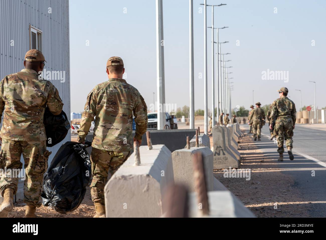 Airmen and Soldiers stationed at Prince Sultan Air Base participate in ...