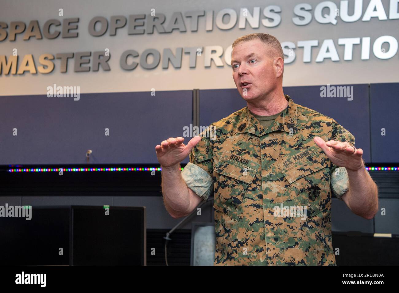 SCHRIEVER SPACE FORCE BASE, Colo. -- U.S. Marine Corps Master Gunnery ...