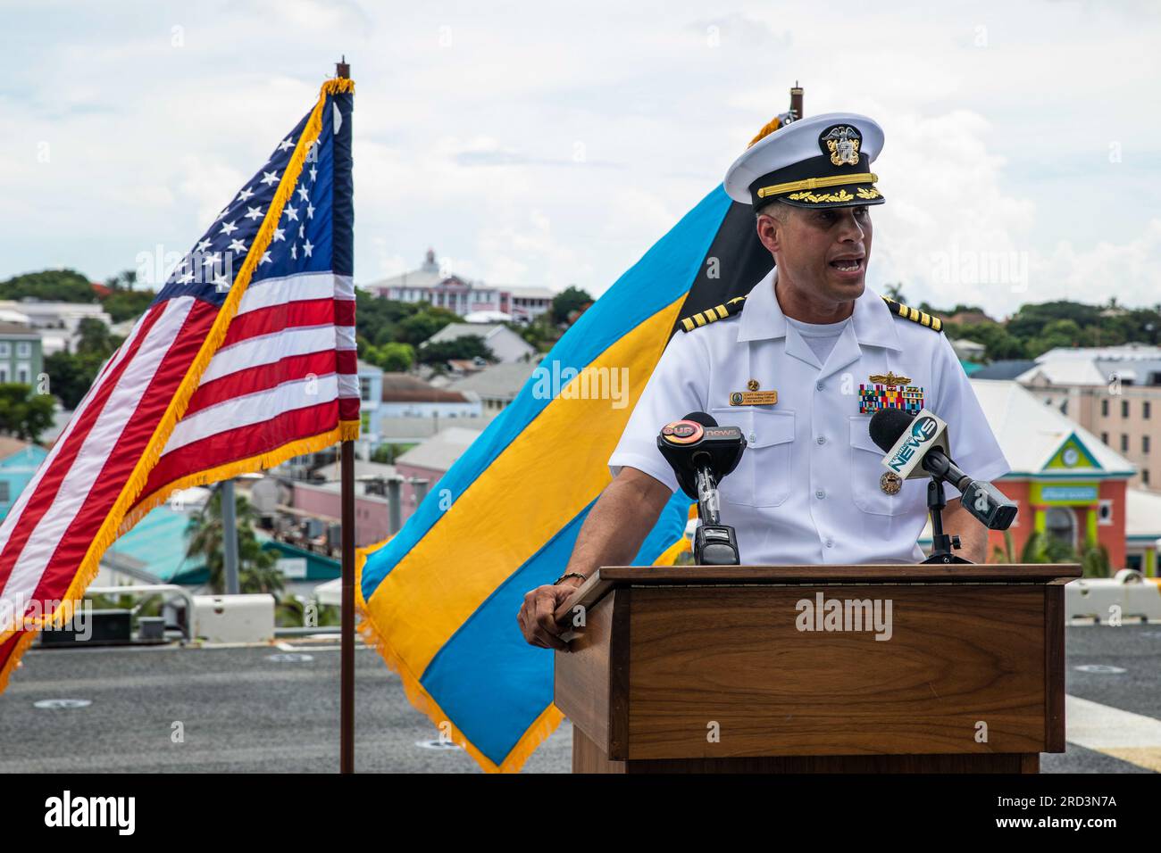 230628-N-CJ603-2065 NASSAU, The Bahamas (June 28, 2023) Capt. Nakia ...