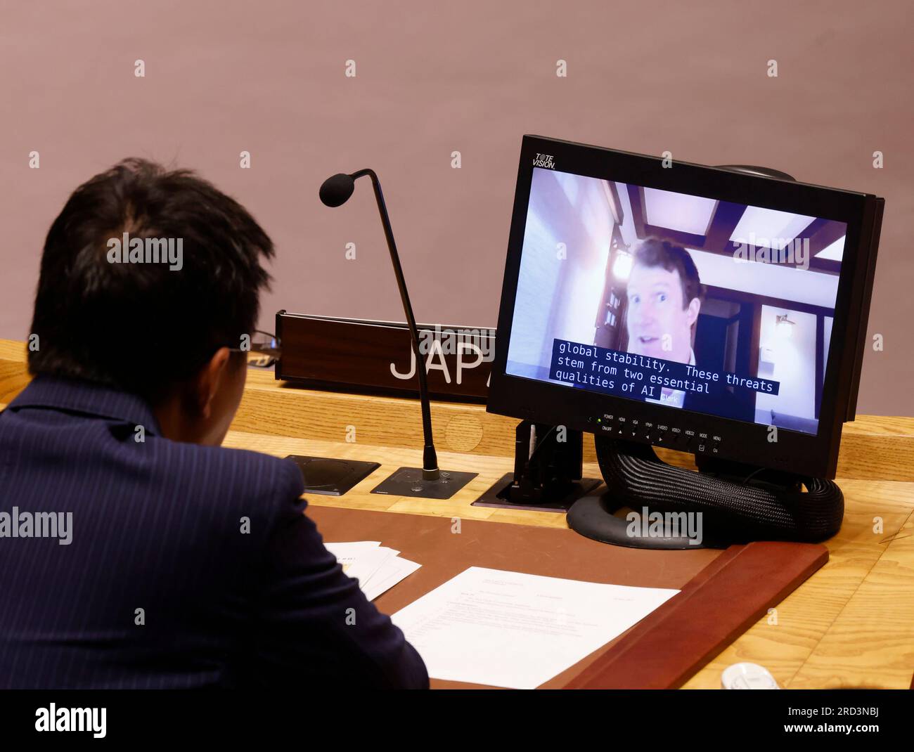 United nations artificial intelligence hi-res stock photography and ...