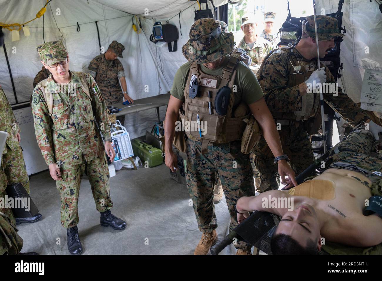 U.S. Navy Lt. Martin Manoukian, an emergency room doctor with 3rd ...