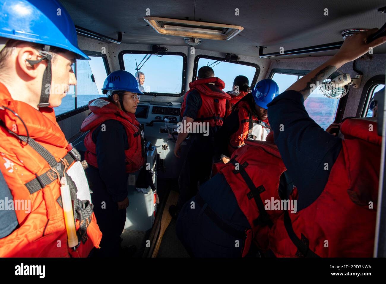 CORAL SEA (June 28, 2023) Sailors assigned to the forward-deployed ...