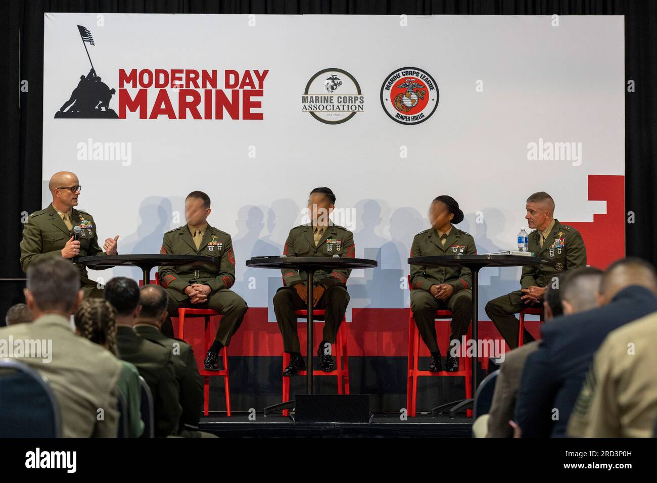 Marine Raiders with Marine Forces Special Operations Command, discuss ...