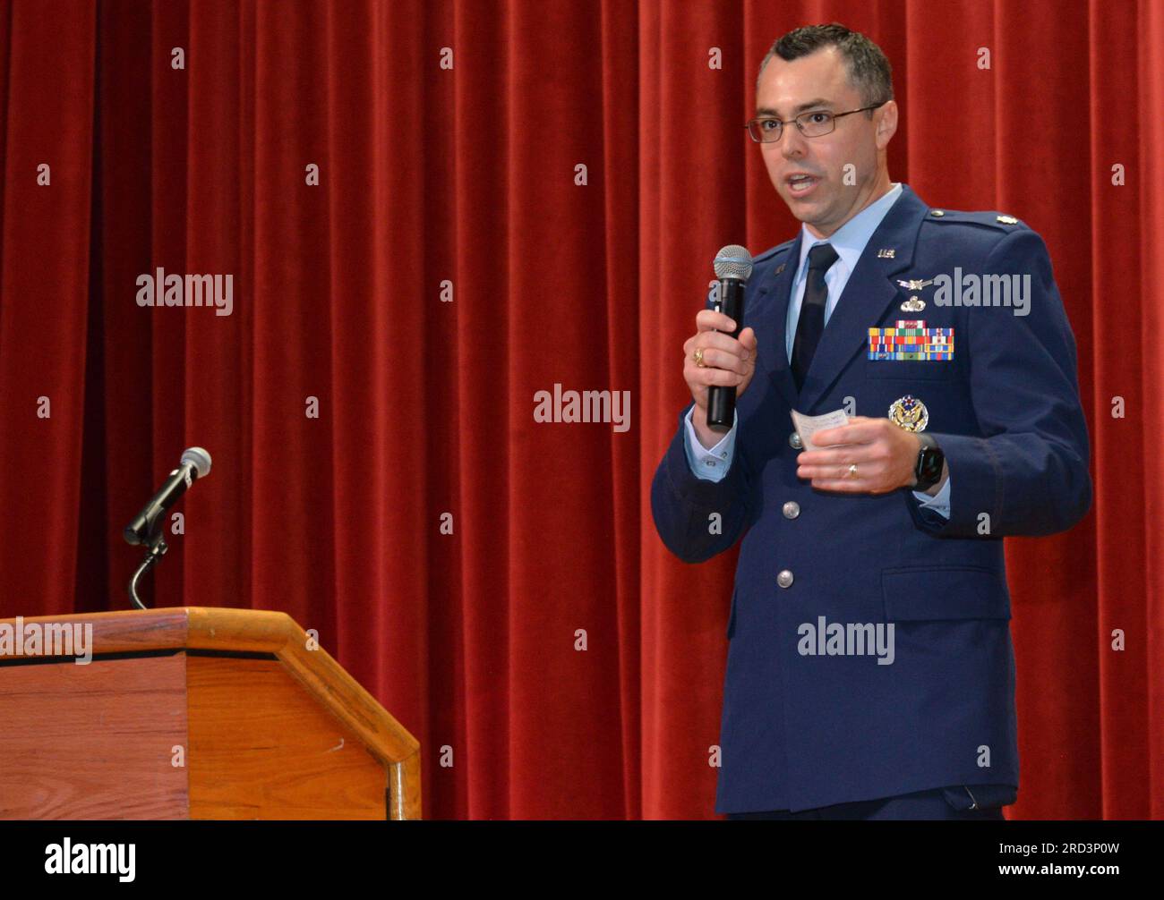 Lt. Col Christopher Olson took command of the 346th Test Squadron from ...
