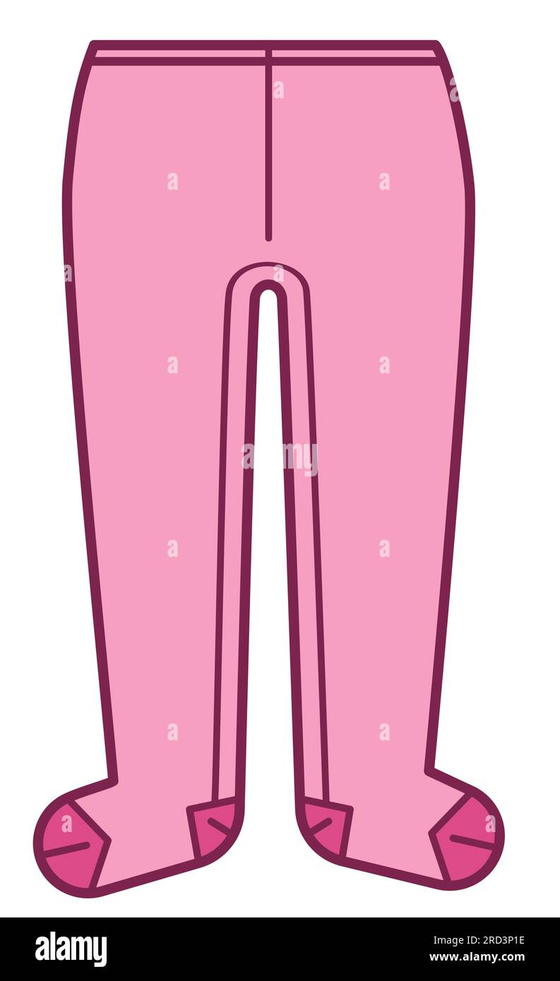 Pink pants suit Stock Vector Images - Alamy