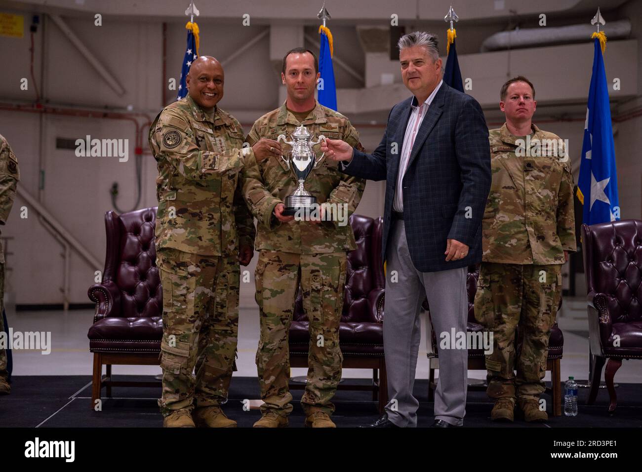Gen. Anthony Cotton, United States Strategic Command commander, left ...