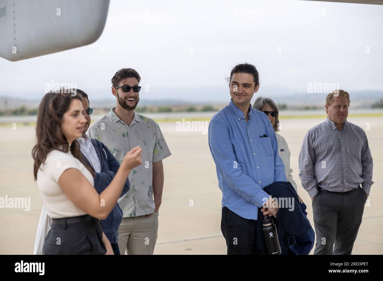 Staff members from California's 49th Congressional District are briefed ...