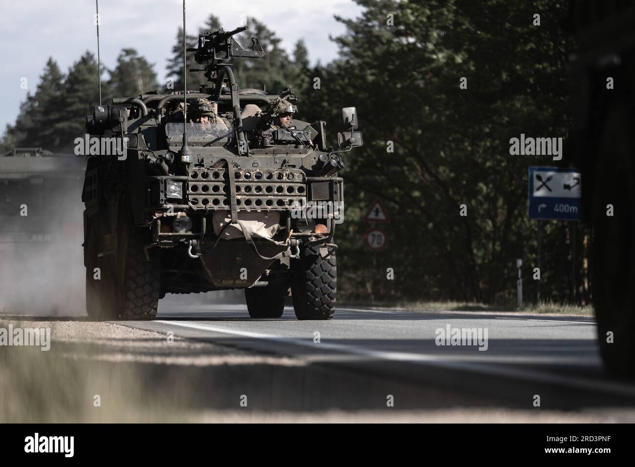 U.K. Royal Lancers, Aliwal Troop, supporting NATO’s enhanced Forward ...