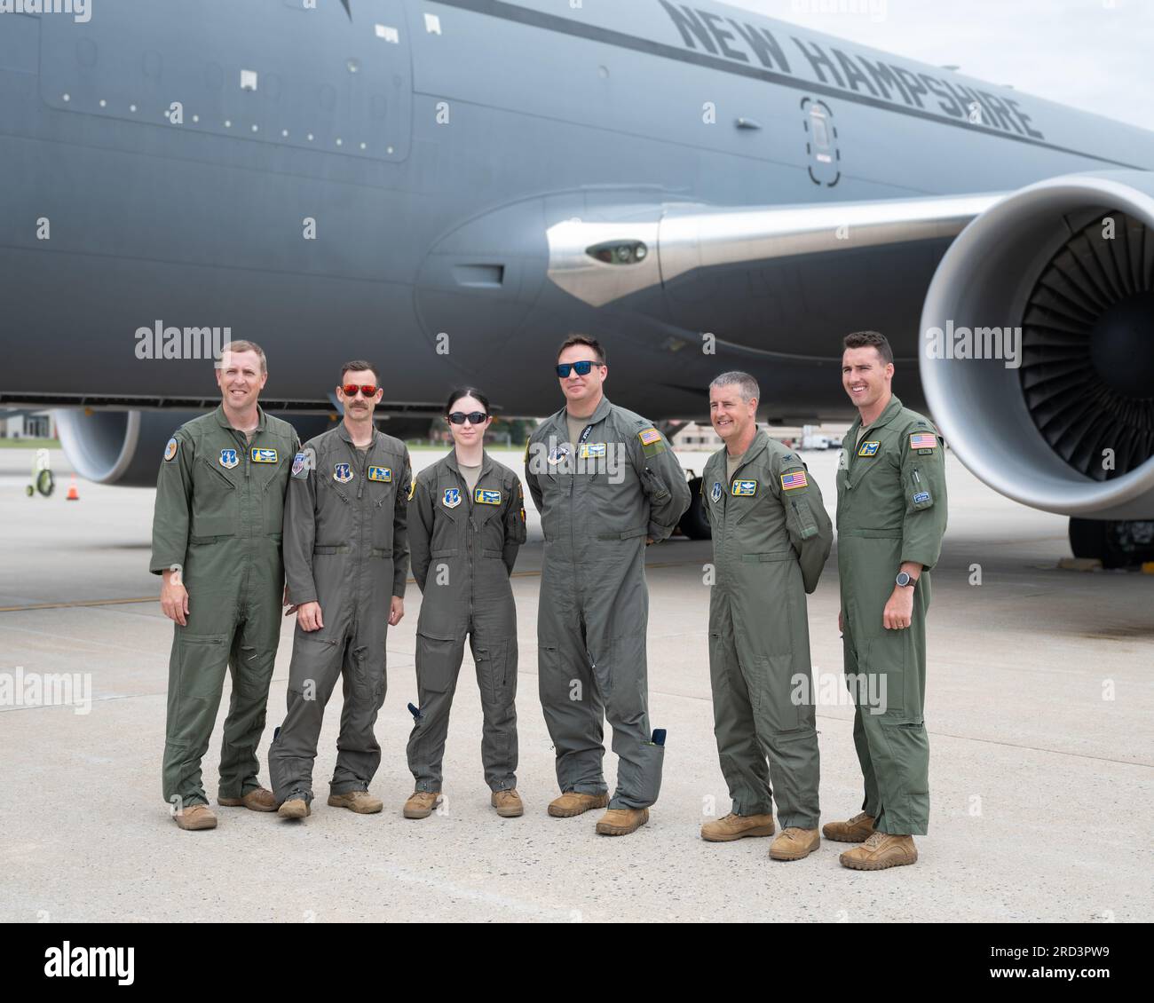 Aircrew from the 157th Air Refueling Wing participates in the Air ...