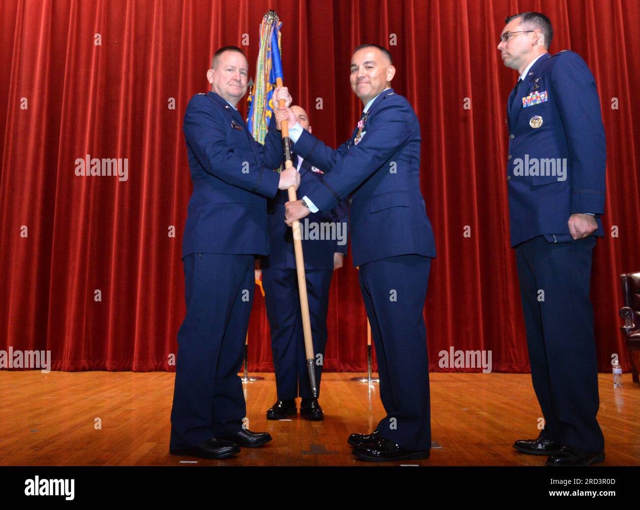 Lt. Col Christopher Olson took command of the 346th Test Squadron from ...