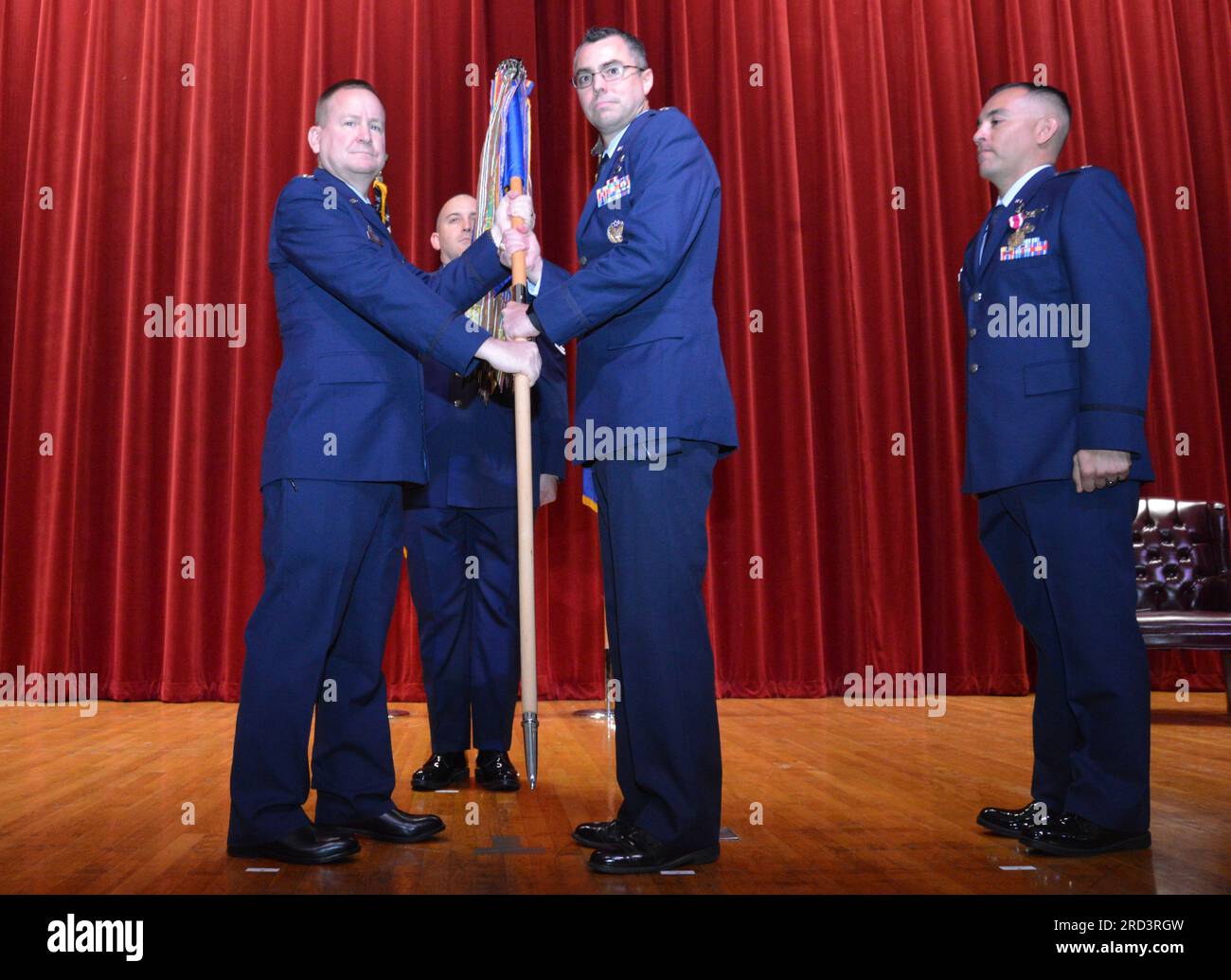Lt. Col Christopher Olson took command of the 346th Test Squadron from ...