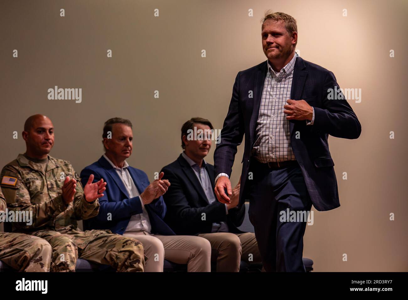 Trevor Tipotsch, president of Simon, walks up to speak at the Joint ...