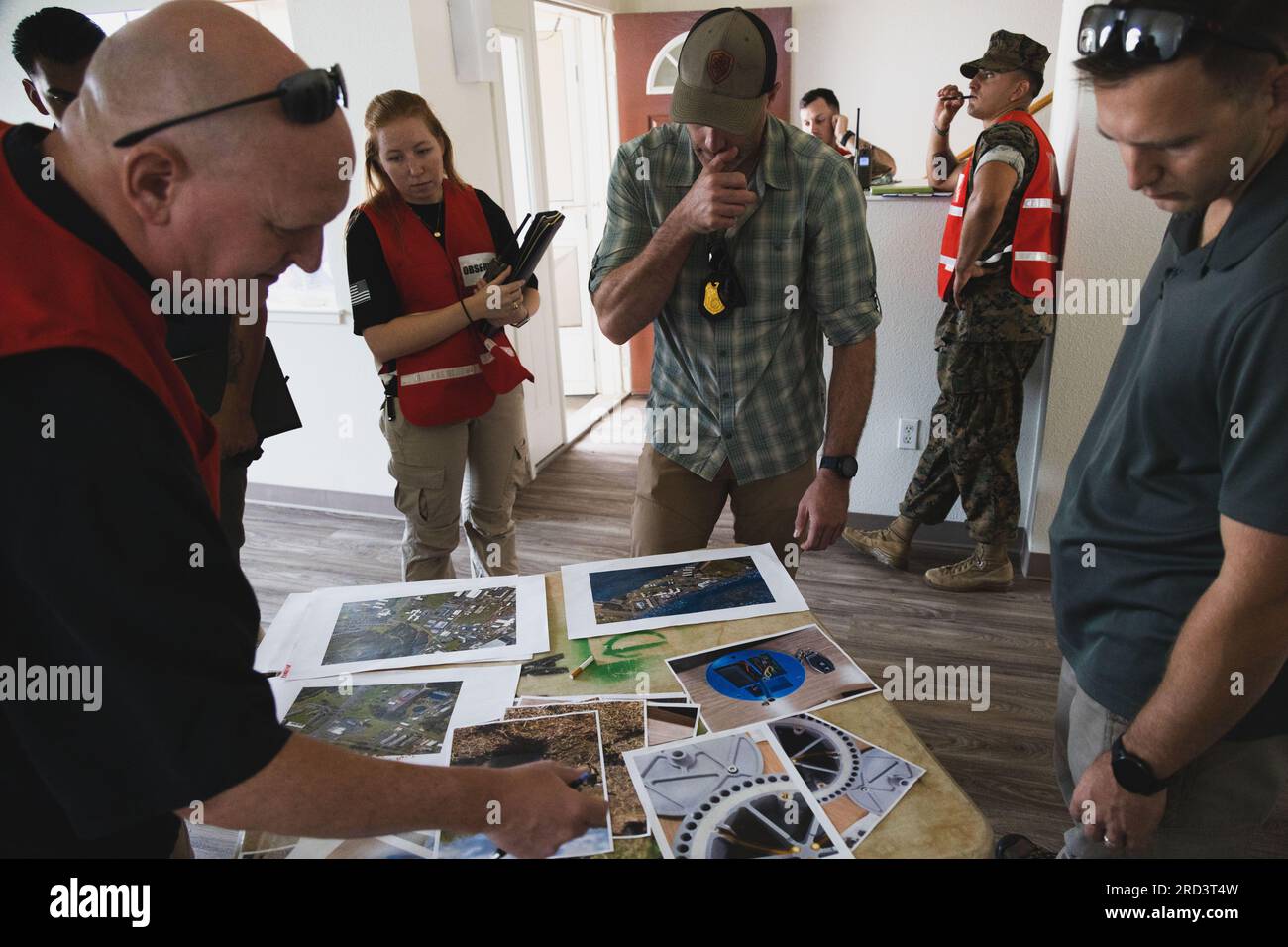 Naval Criminal Investigative Service agents discover planning documents ...