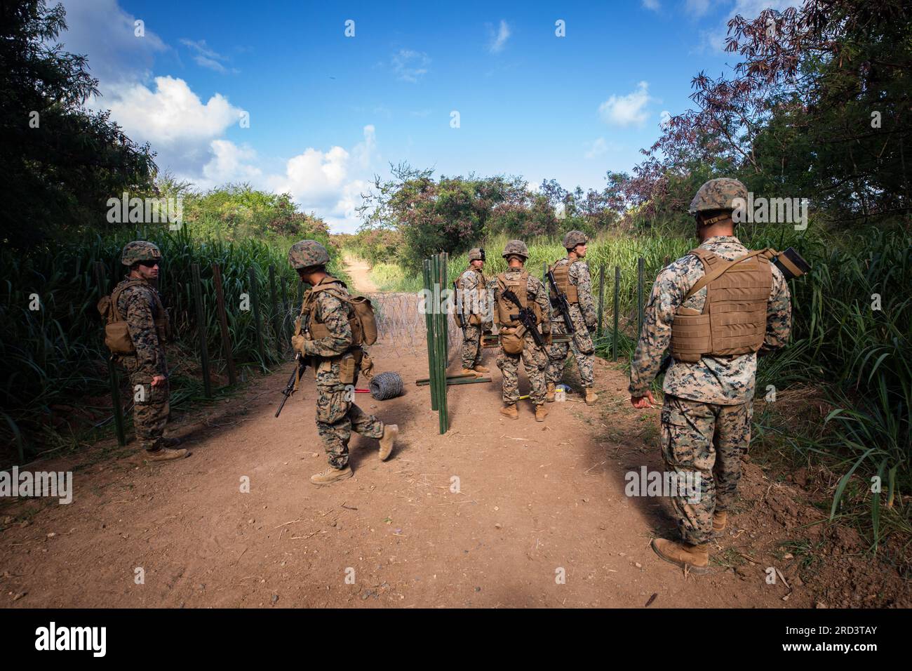 U.S. Marines with Marine Wing Support Squadron 174, Marine Aircraft ...