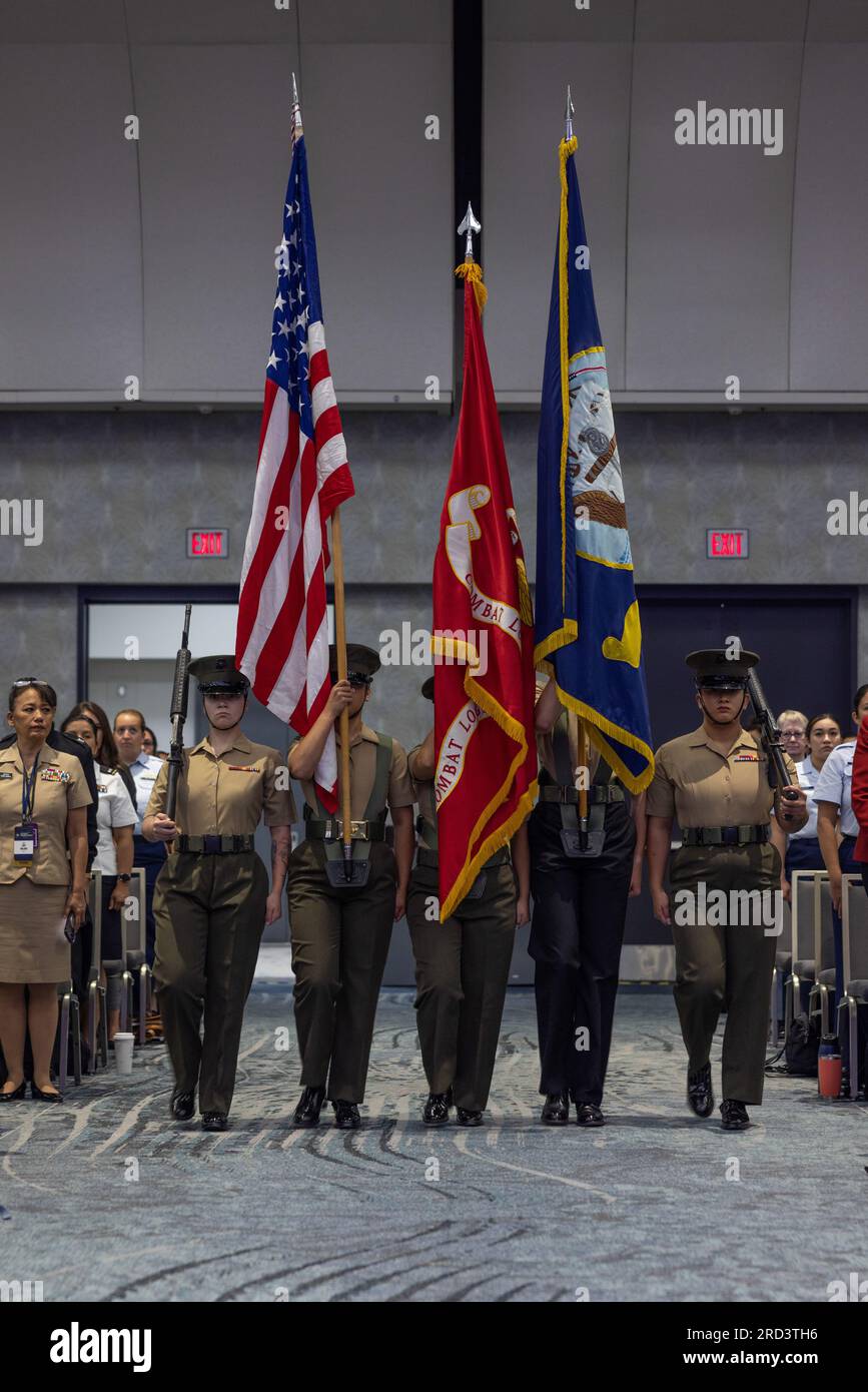 1st Marine Logistics Group and Headquarters and Support Battalion Color ...