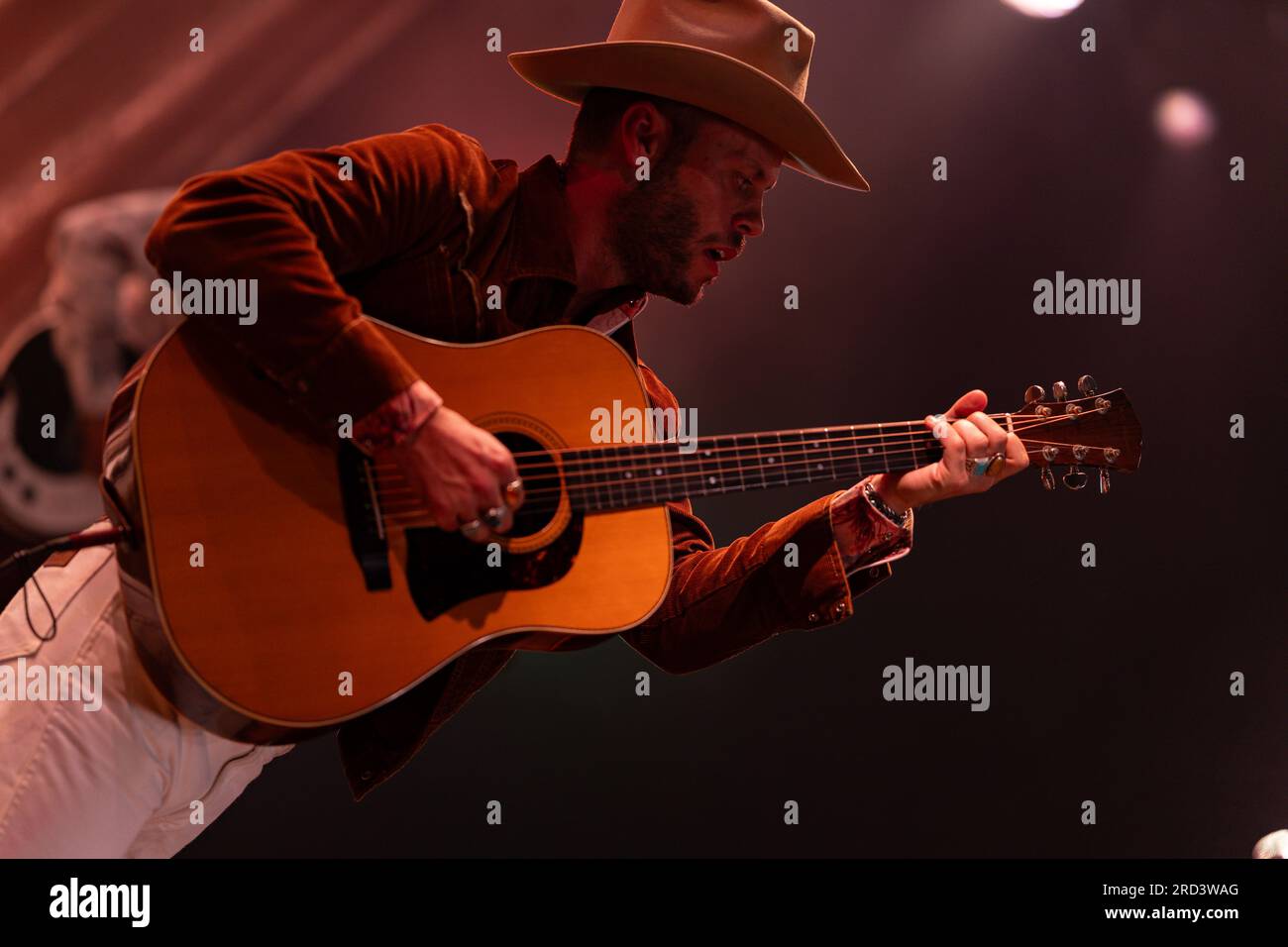 Western country cowboy musician guitar hi-res stock photography and ...
