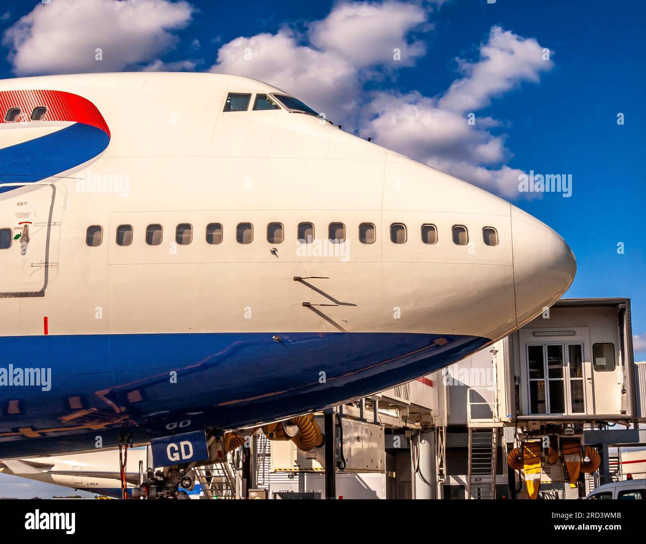 A British Airways Boeing 747-400 G-BYGD aircraft at London Heathrow ...