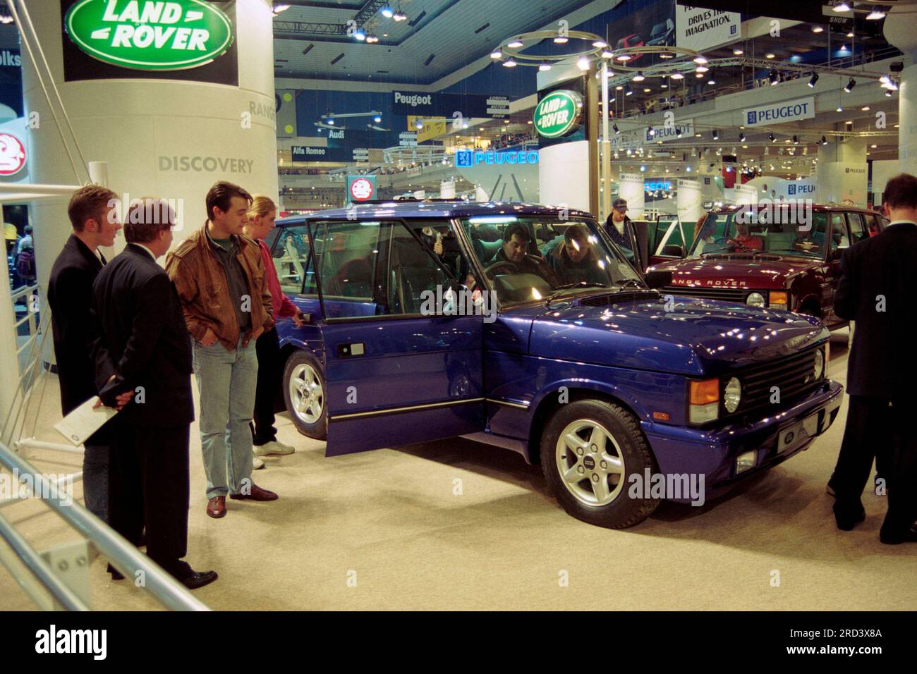 Earls Court Motorshow in London 1993 Stock Photo - Alamy