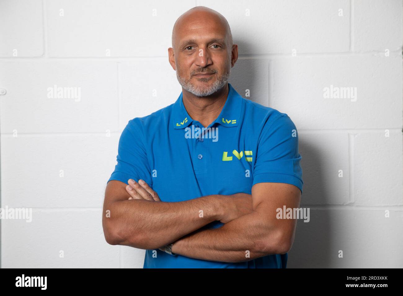 EDITORIAL USE ONLY Former England cricketer Mark Butcher attends a ...