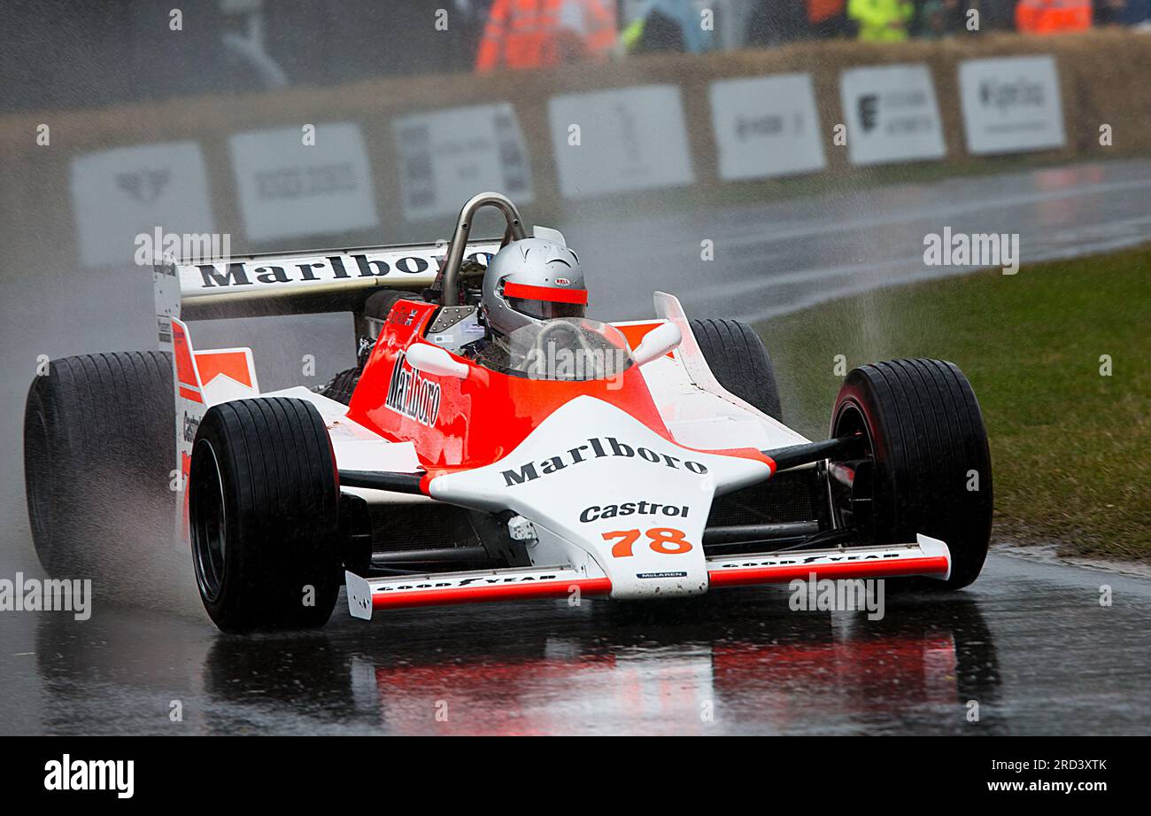 McLaren M29-2C driven by Warren Briggs at The Festival of Speed ...