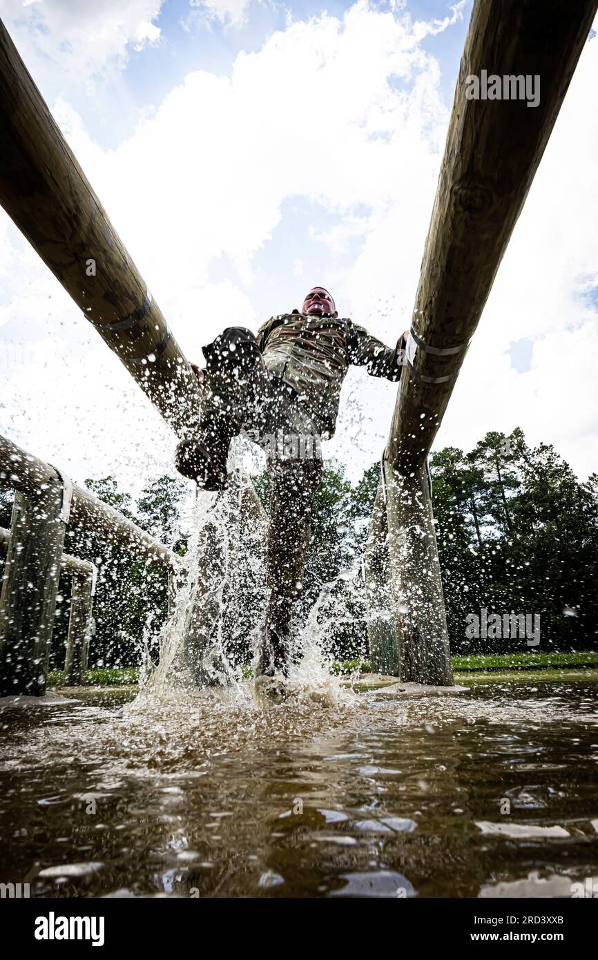 Staff Sgt. Michael Rohrer, a drill sergeant representing Transportation ...