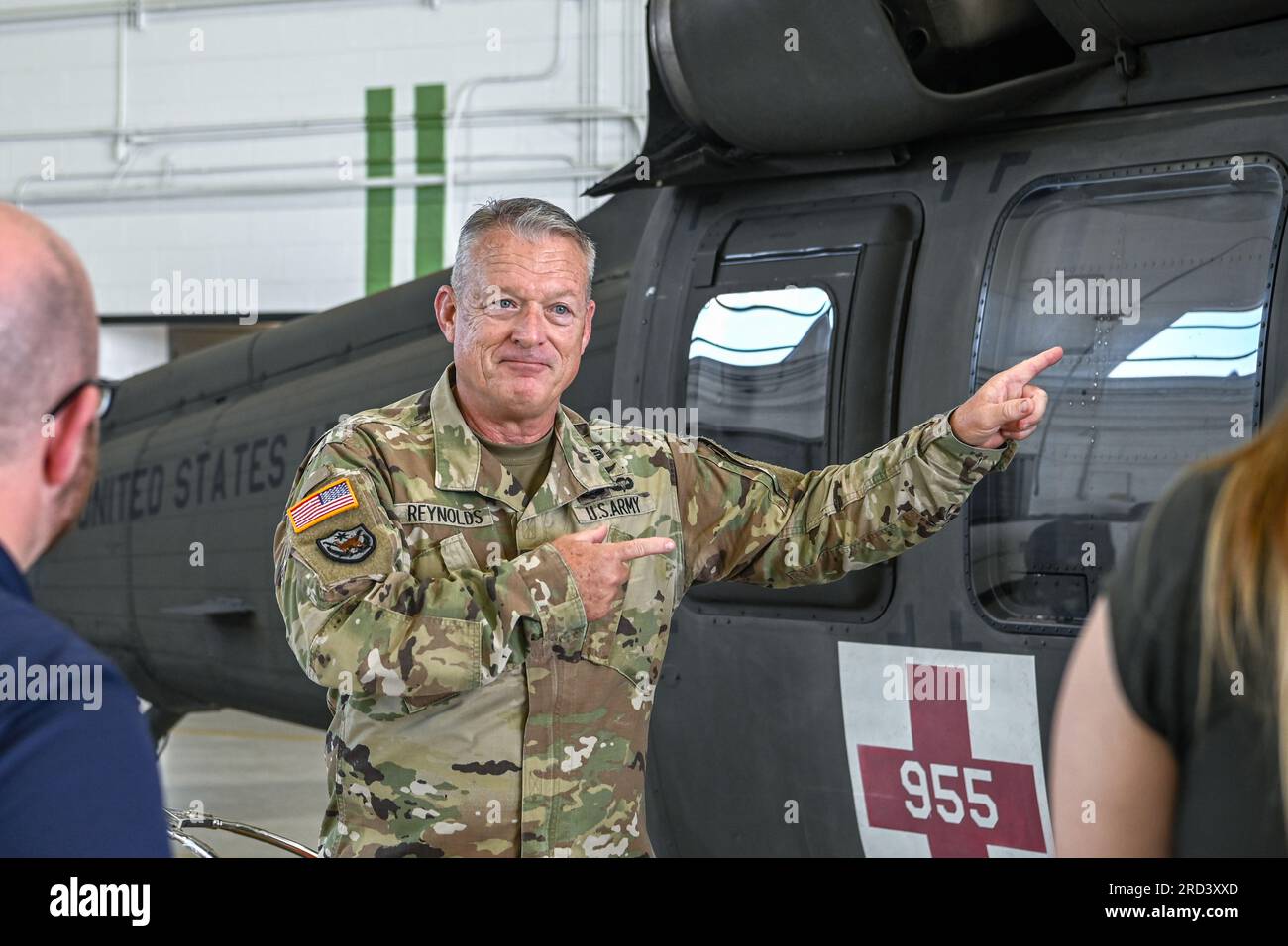 U.S. Army Chief Warrant Officer 5 Sean Reynolds, the command chief ...