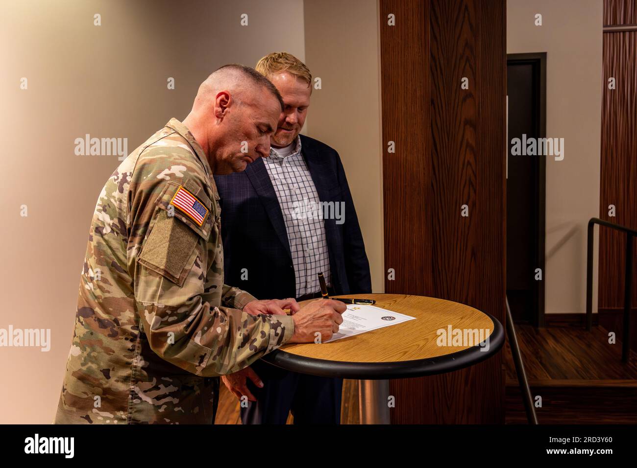 Wyoming army national guard sign hi-res stock photography and images ...