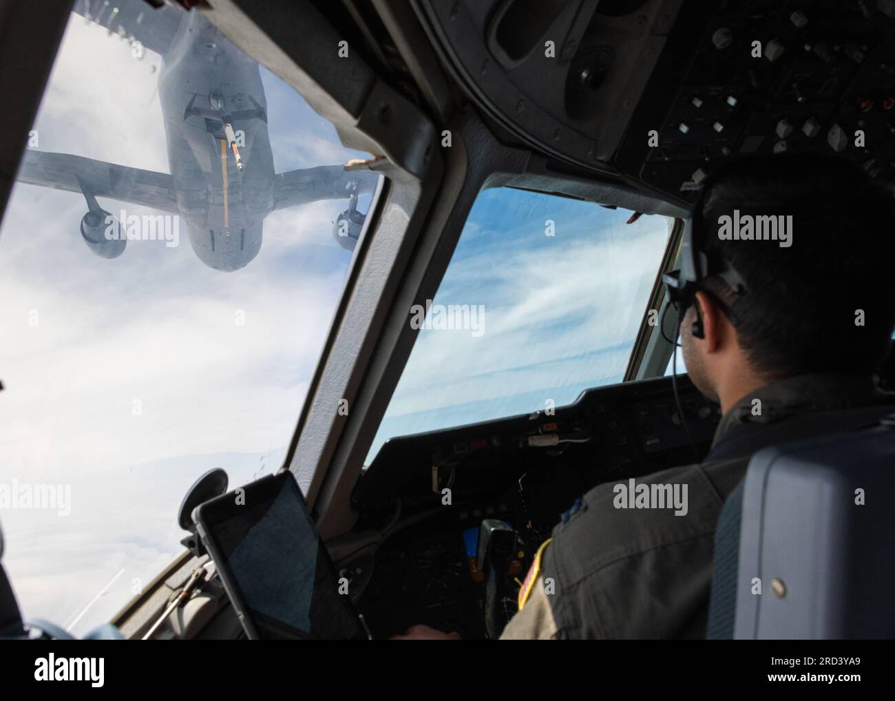 U.S. Air Force Capt. Emiliano Kaptain, 9th Air Refueling Squadron KC-10 ...